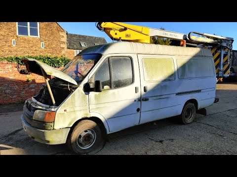 MK3 Ford Transit introduction cherry picker removal - YouTube