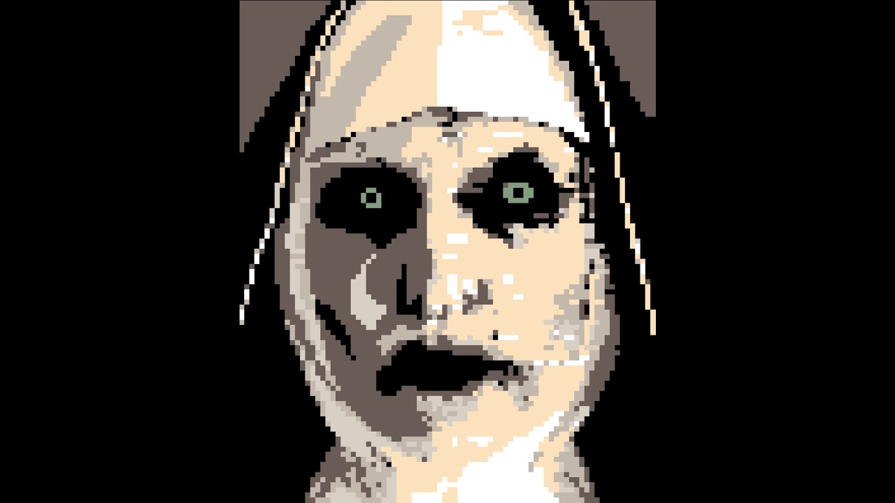 Nun Pixel Art - YouTube