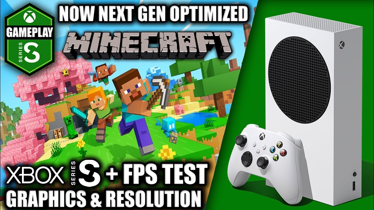 Minecraft: Next Gen Update - Xbox Series S Gameplay + FPS Test - YouTube