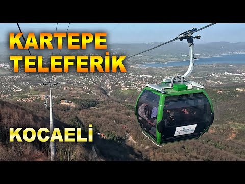 Kartepe Teleferik Kocaeli | Derbent Kuzuyayla arası manzaralı teleferik yolculuğu #kocaeli #keşfet
