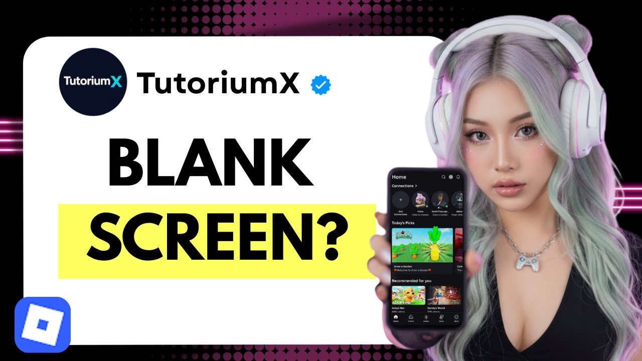 How to Fix Roblox Blank Screen - YouTube