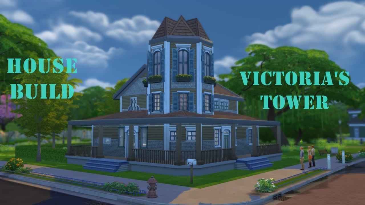 The Sims 4 Speed Build - Victoria's Tower - YouTube