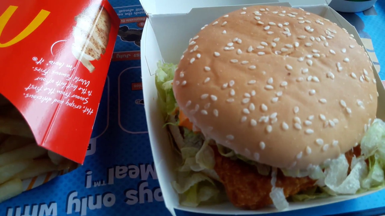 McDonald's McSpicy Paneer - YouTube