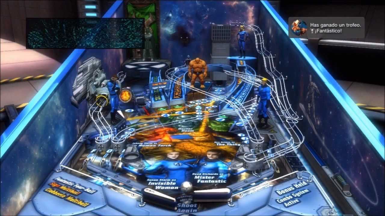 Marvel Pinball / FF / Fantastic! Trophy - YouTube