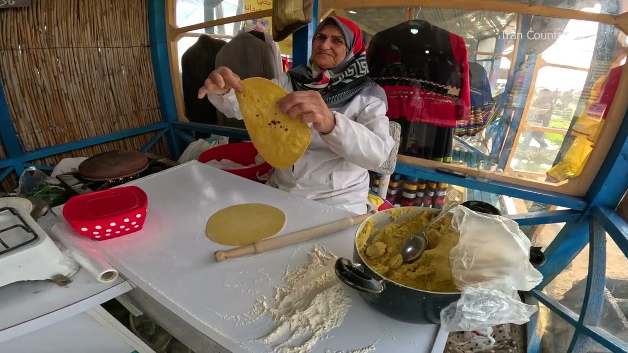 delicious traditional foods Iran gilan - YouTube