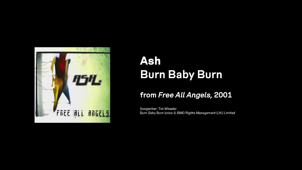 Ash — Burn Baby Burn (Karaoke | Lyrics | Zazaroke) - YouTube