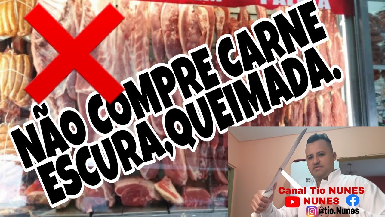 CARNE ESCURA, QUEIMADA PORQUE ISSO ACONTECE? - YouTube
