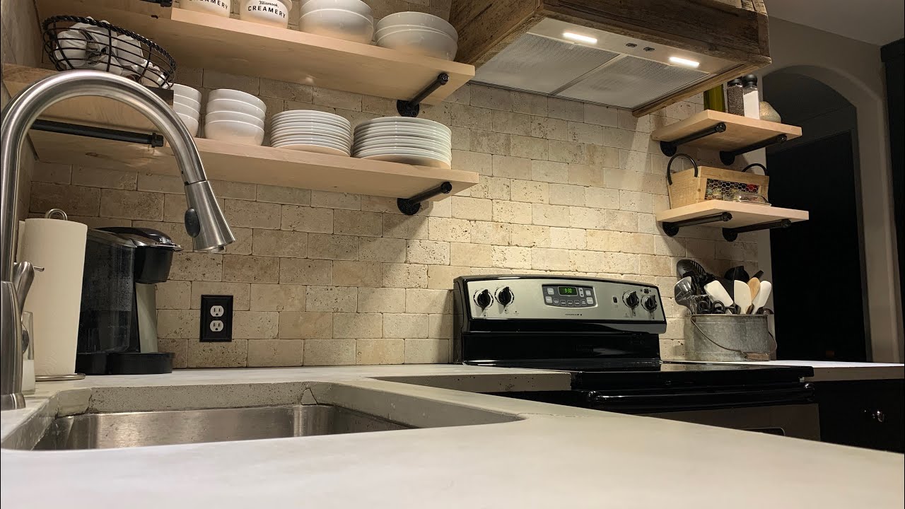 MOVING A 500 POUND CONCRETE COUNTER TOP FROM OUR GARAGE TO OUR KITCHEN ...