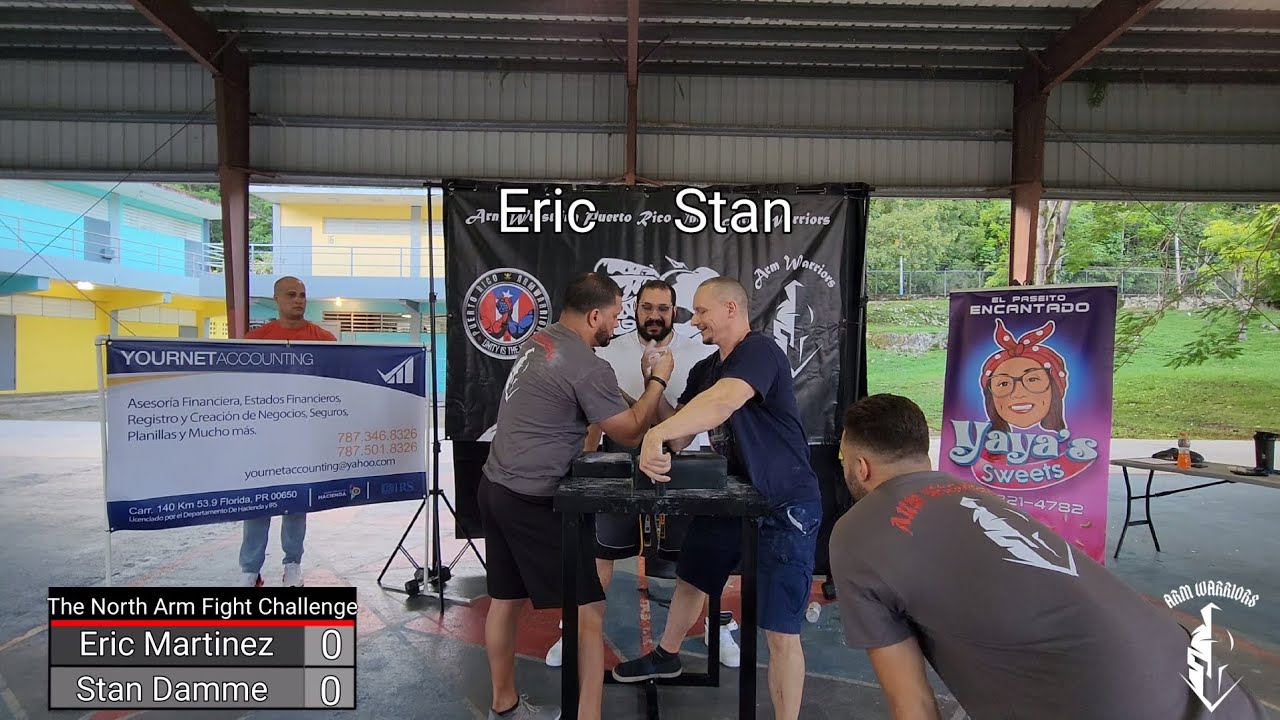 The North Arm Fight Challenge | Eric VS Stan (Right Hand) - YouTube
