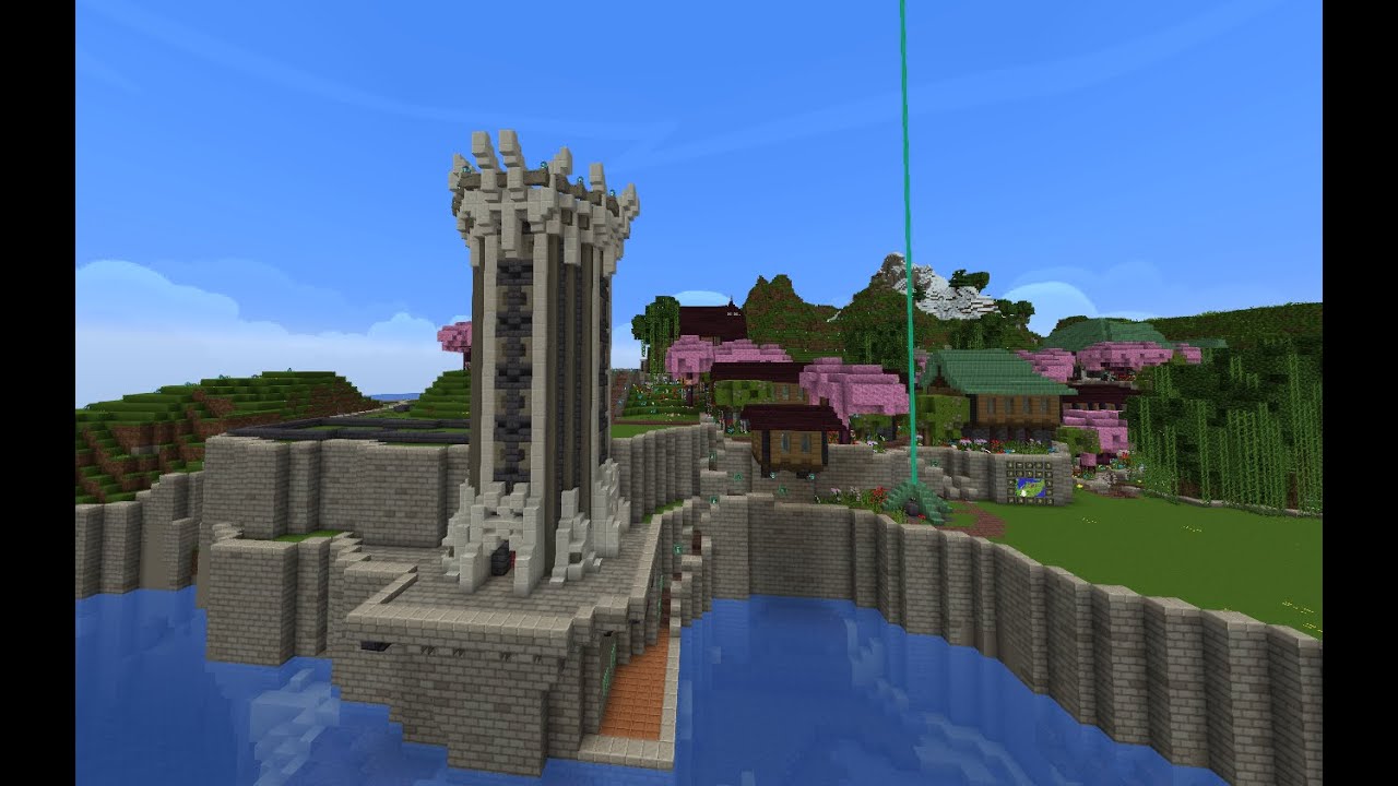 Building a Fancy Guard Tower | Minecraft CSP 1.21.1 City Project - YouTube