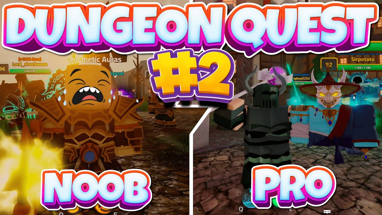 Let's PLAY Dungeon QUEST - NOOB to PRO Series Episode 2 - YouTube