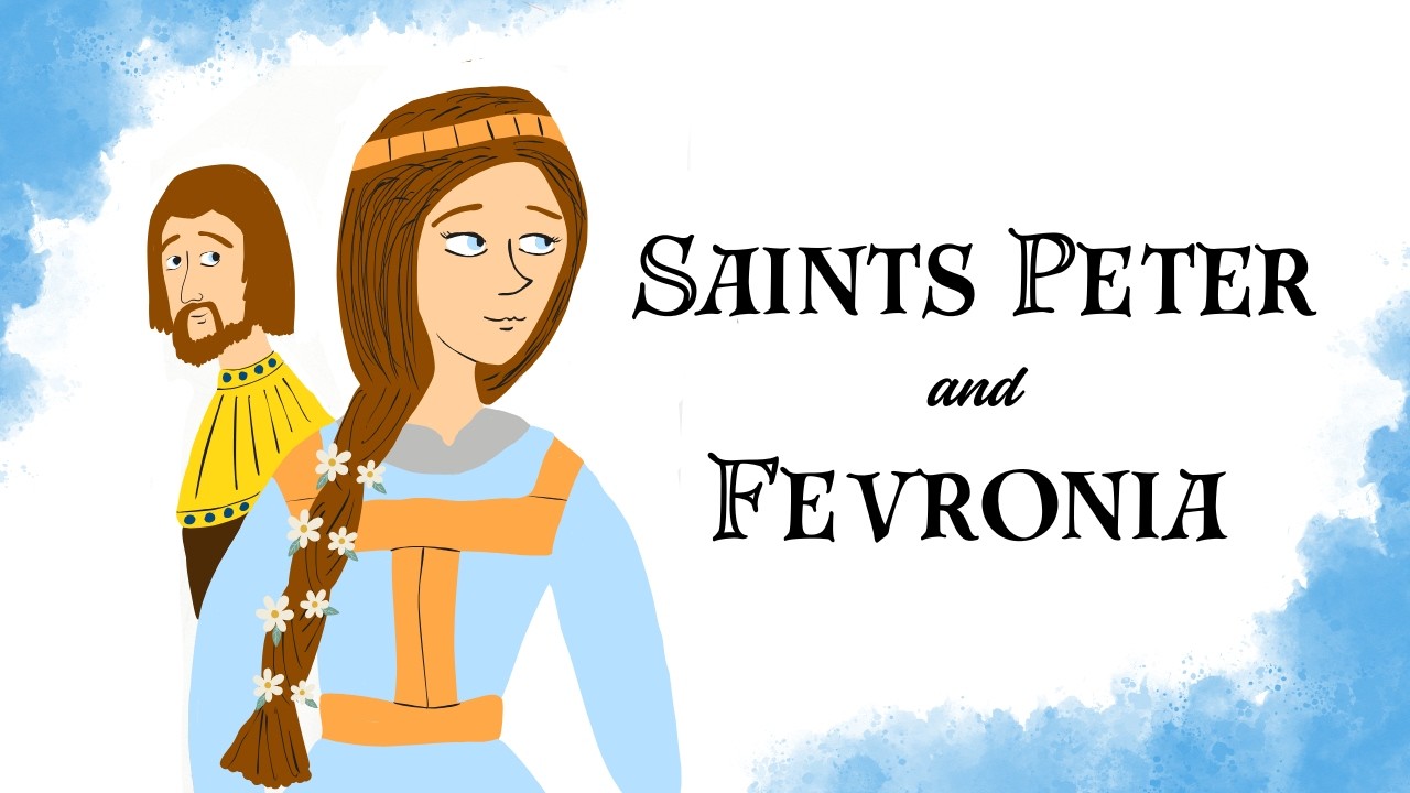 THE PATRON SAINTS OF MARRIAGE & FAMILY: SAINTS PETER & FEVRONIA | Draw ...