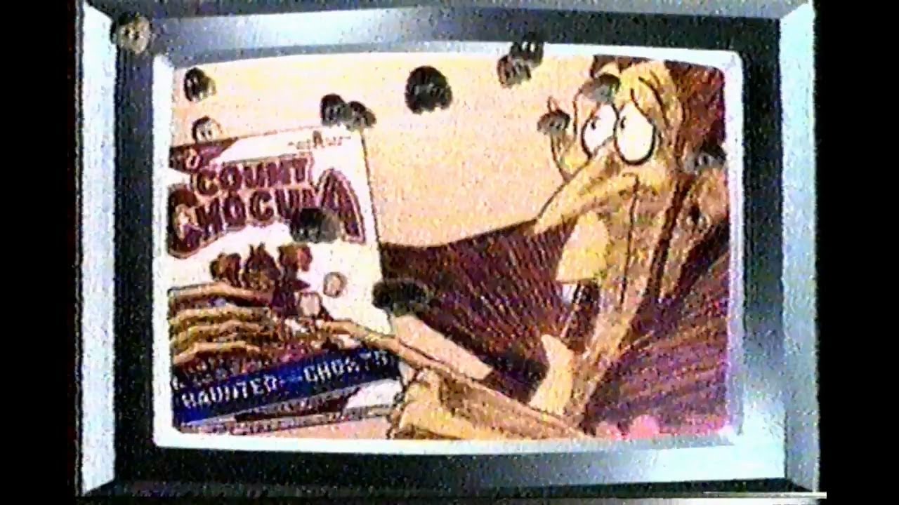 Count Chocula cereal by General Mills commercial from 1986 - YouTube