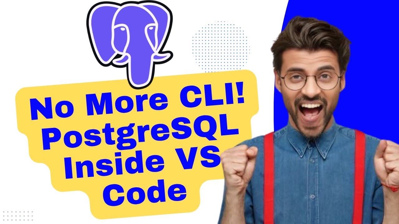How to Setup PostgreSQL Locally in VS Code | Microsoft Extension - YouTube