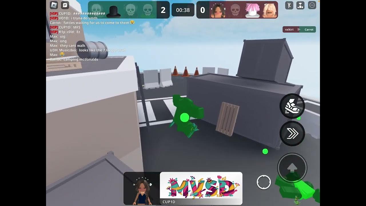 Mvsd 4v4 on aerial with friends unedited - YouTube