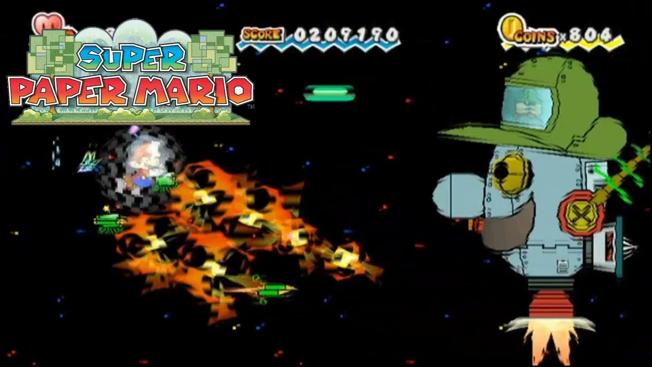 Remix #23 Super Paper Mario: Brobot Battle - YouTube