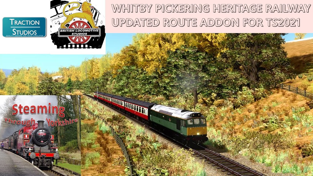TS2021 - 200 Subs Special NYMR Updated Route Preview With Steaming ...