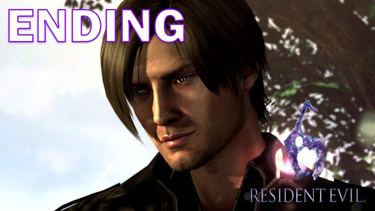 Resident Evil 6 - ENDING (Leon Campaign) - YouTube