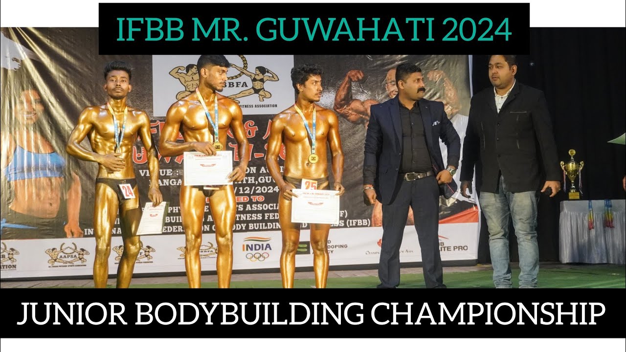 MR. GUWAHATI 2024 II JUNIOR BODYBUILDING 55 KG TO ABOVE 80 - YouTube