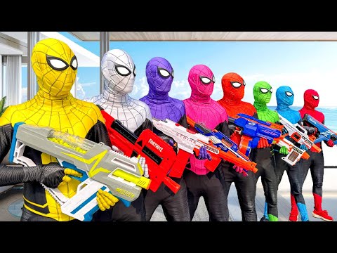 What If Many SPIDER-MAN in 1 HOUSE...?? || SPIDER-MAN's Story New Season 9 ( All Action, Funny...)