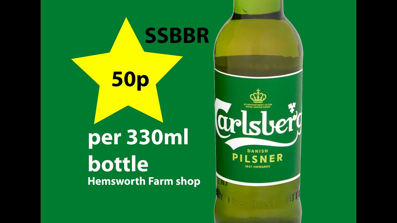 SSBBR Carlsberg Pilsner 3.8% 50p per 330ml bottle #142 - YouTube