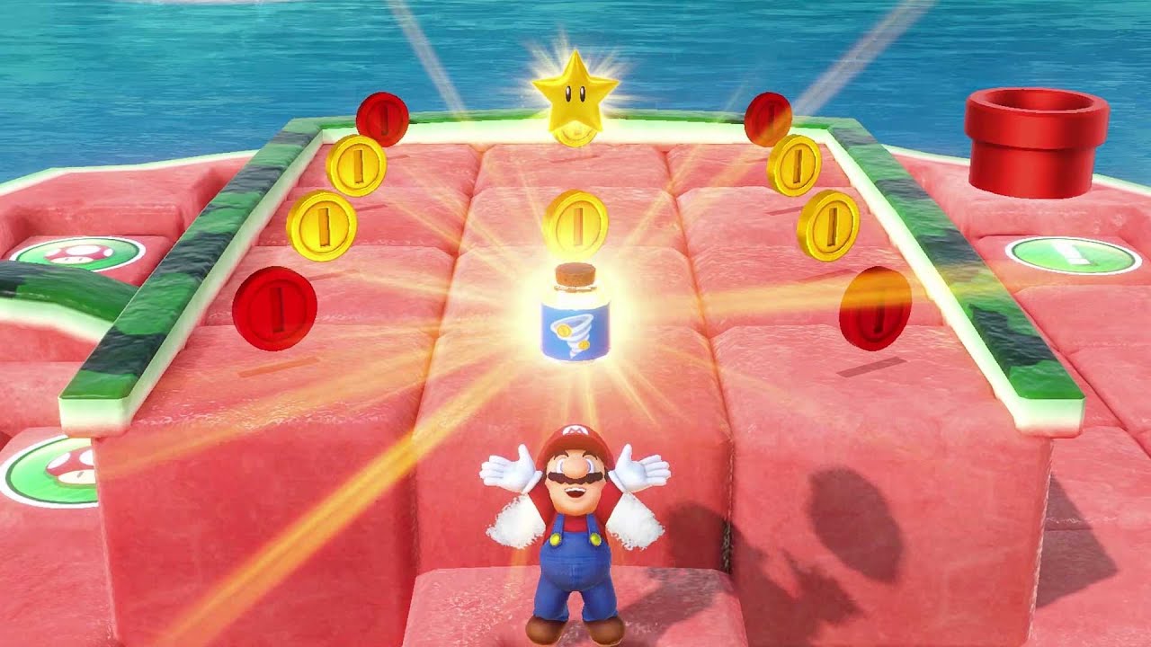 Super Mario Party Partner Party #1 Watermelon Walkabout - Mario & Daisy ...