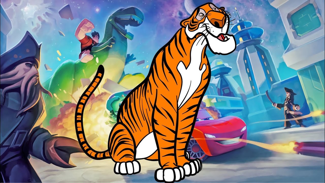 Disney Infinity 4.0: Shere Khan Special Move (The Jungle Book) - YouTube