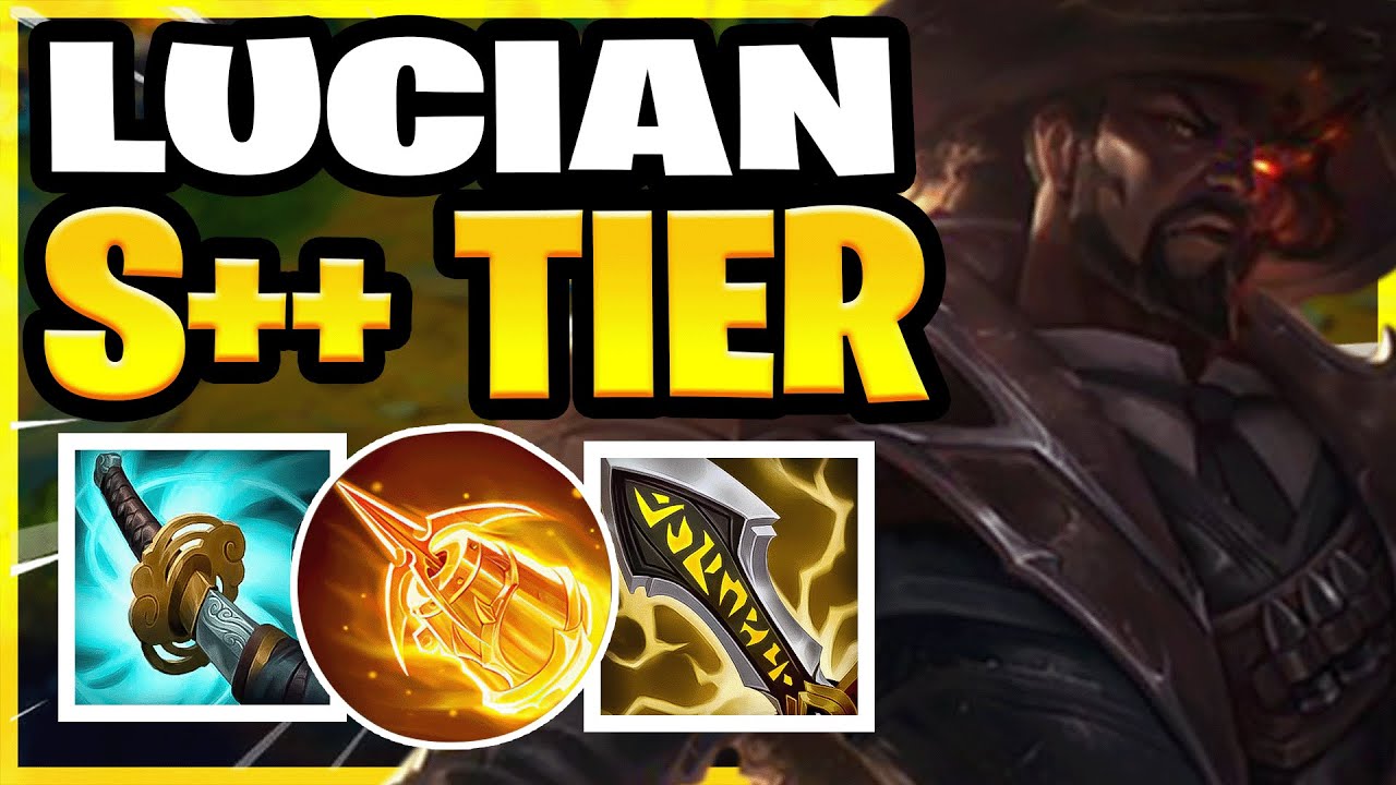 Lucian is S+ Tier in Wild Rift! Lucian Build & Gameplay! - YouTube