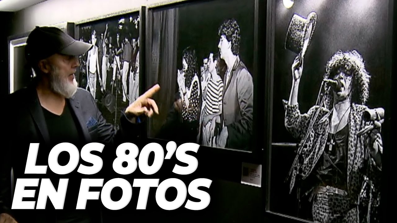 LOS 80'S EN FOTOS: Gabriel Rocca presentó una muestra fotográfica del ...