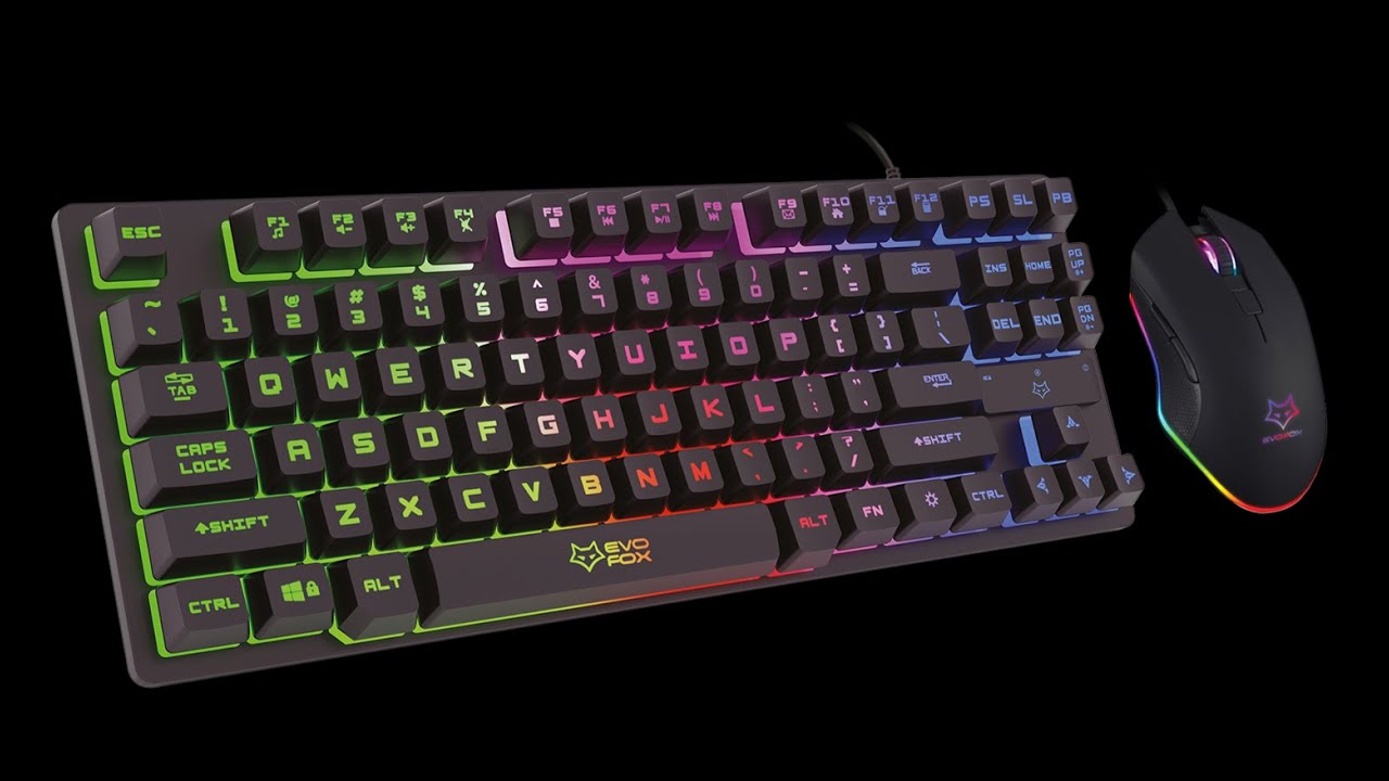 Unboxing of EvoFox X-Team Fireblade TKL Gaming Keyboard and Spirit ...