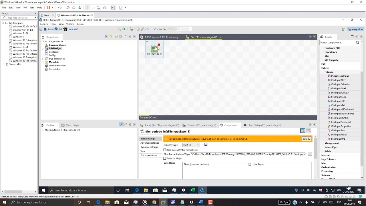 Proceso ETL con Jaspersoft ETL Comunity - Parte 2 - YouTube