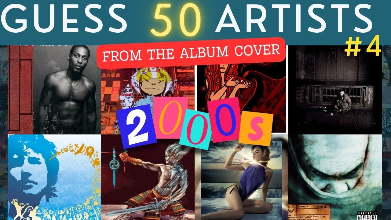 Iconic Album Cover Quiz #4 - 2000's Edition - Can you name the 50 ...