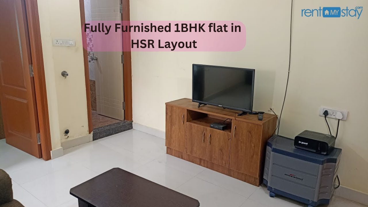 Fully furnished 1bhk Garden Layout Sector 2 | HSR Layout | SUNNYSIDE ...