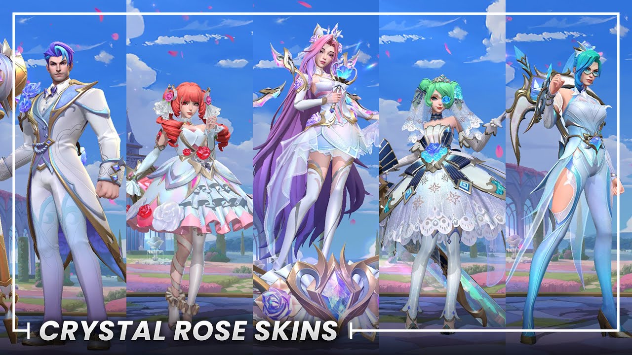 【Preview】 Crystal Rose Skins 2023: Jayce, Gwen, Seraphine, Viego - Wild ...