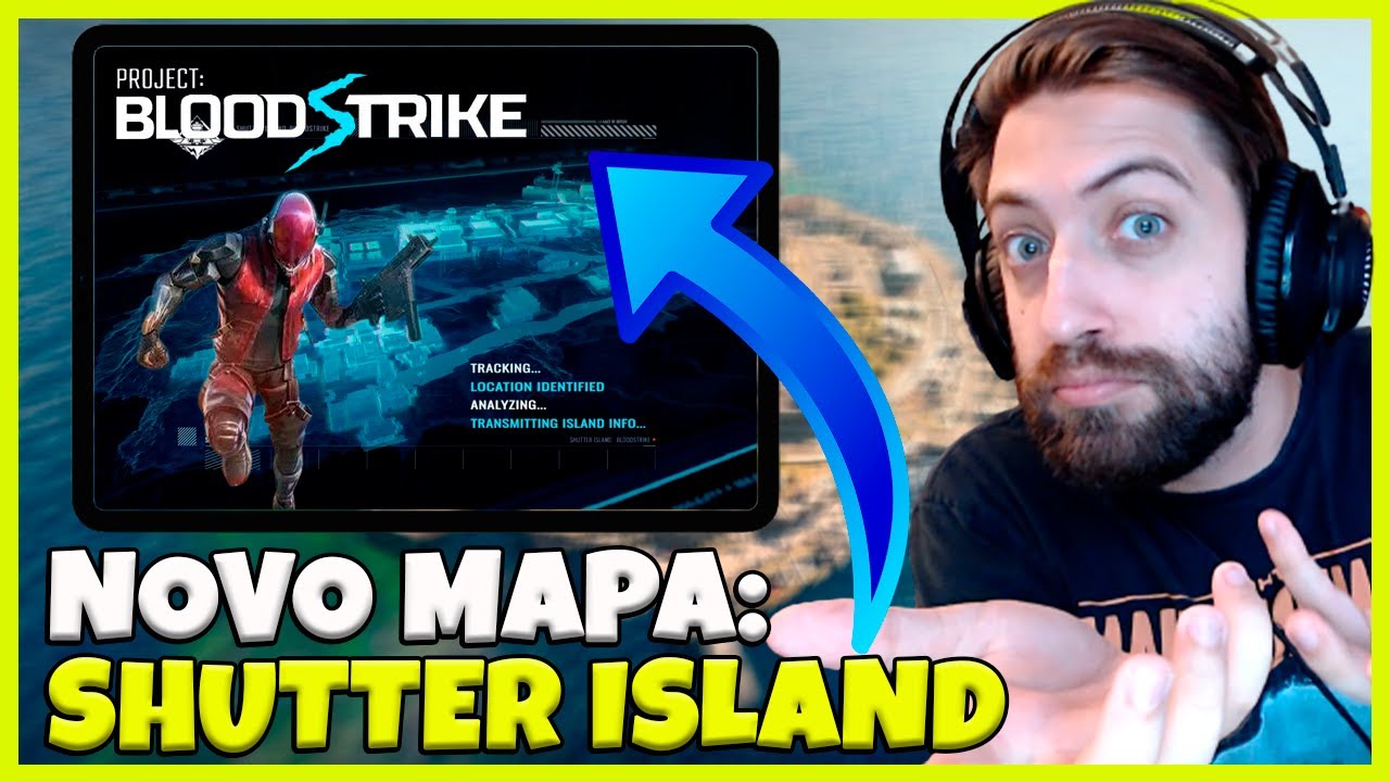 🔥SAIU! CONHEÇA NOVO MAPA do BLOOD STRIKE SHUTTER ISLAND! - YouTube