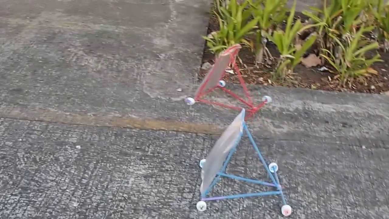 Wind Powered Toy - YouTube