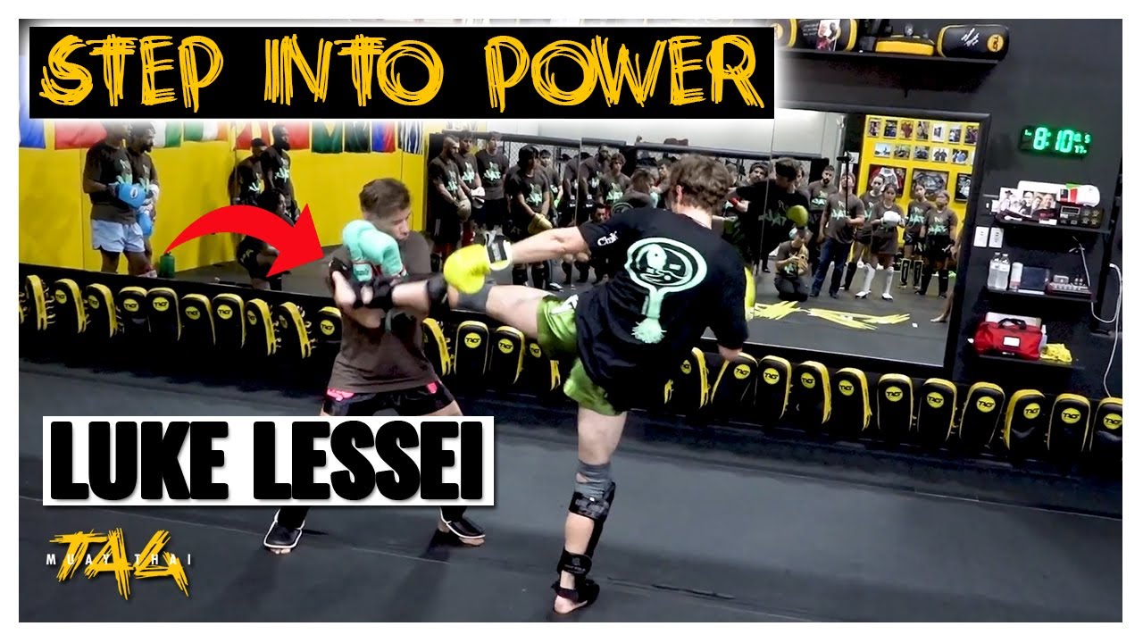 Switch Kick and Step Forward with Luke "The Chef" Lessei - YouTube