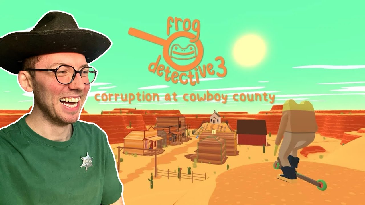 I played the best game in the trilogy | Frog Detective: Game 3 🤠 - YouTube