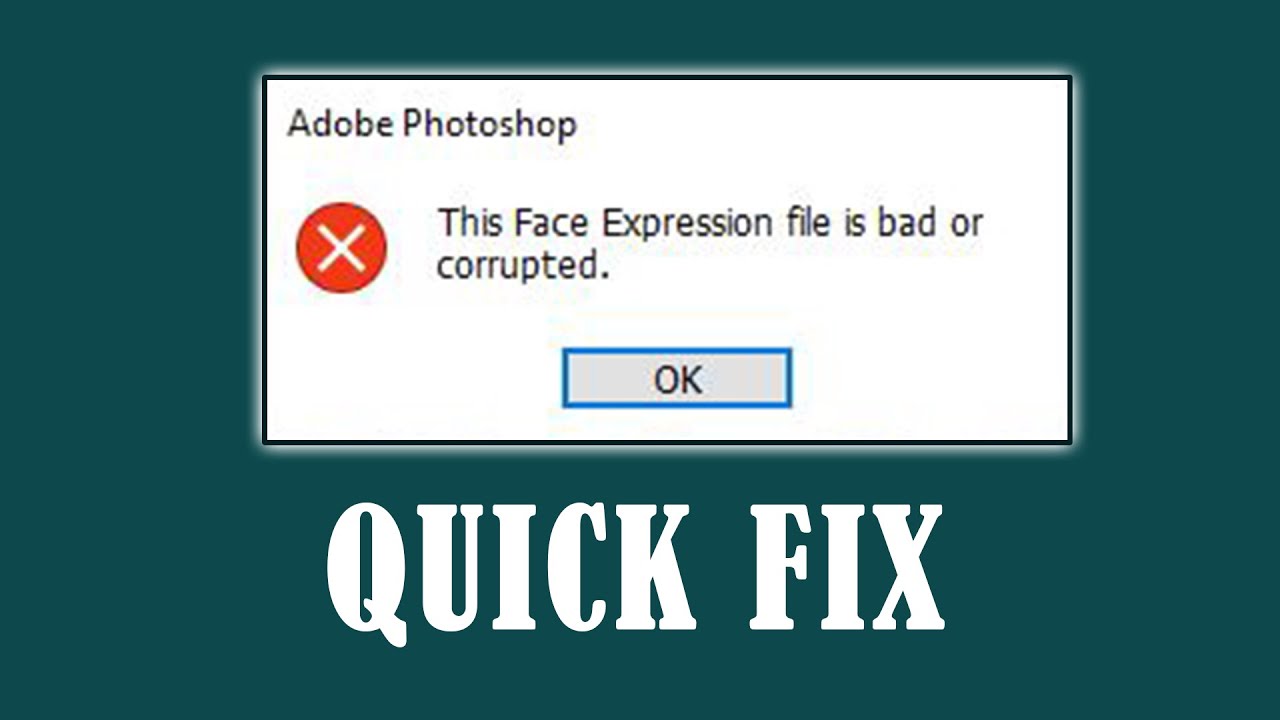 [QUICK FIX] 'This Face Expression File is Bad or Corrupted' Error in ...
