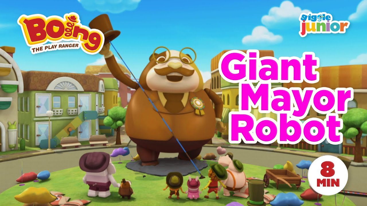 Eps 14. FUN CARTOON | BOING The Play Ranger S2 8-Min | A Giant Robot ...