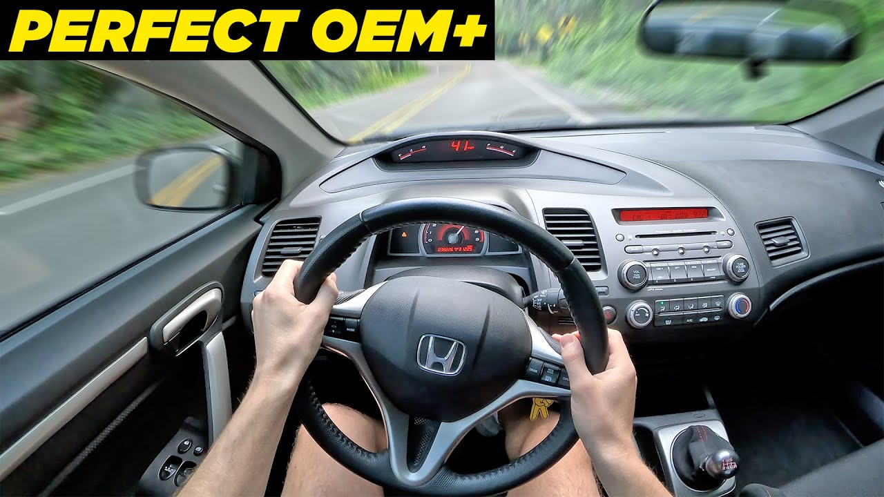 OEM+ Modified 8th Gen Honda Civic SI is a Great Little Car - YouTube