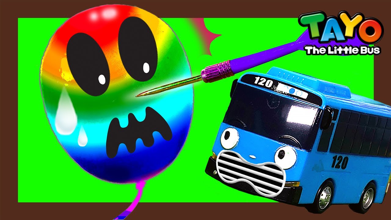 Tayo Toys Monster Police Cars l बहादुर राक्षस कारें l गुब्बारा डार्ट ...