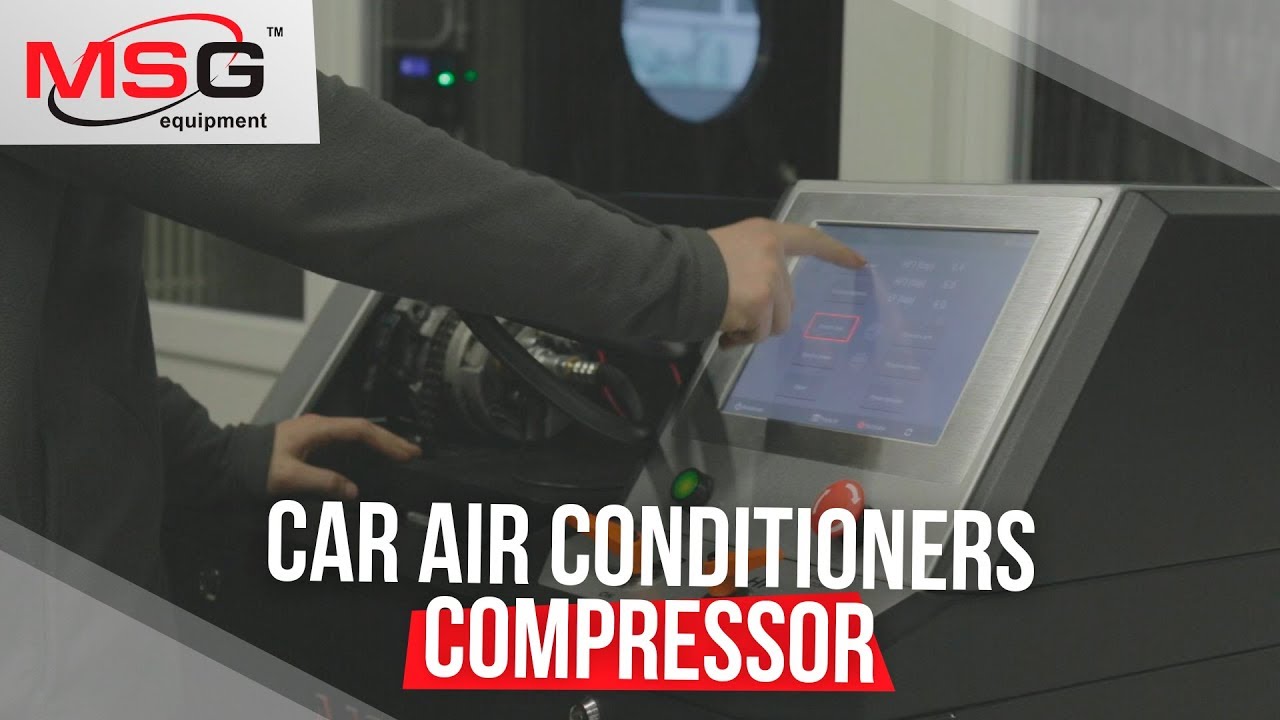 Air conditioning compressor check and repair - YouTube