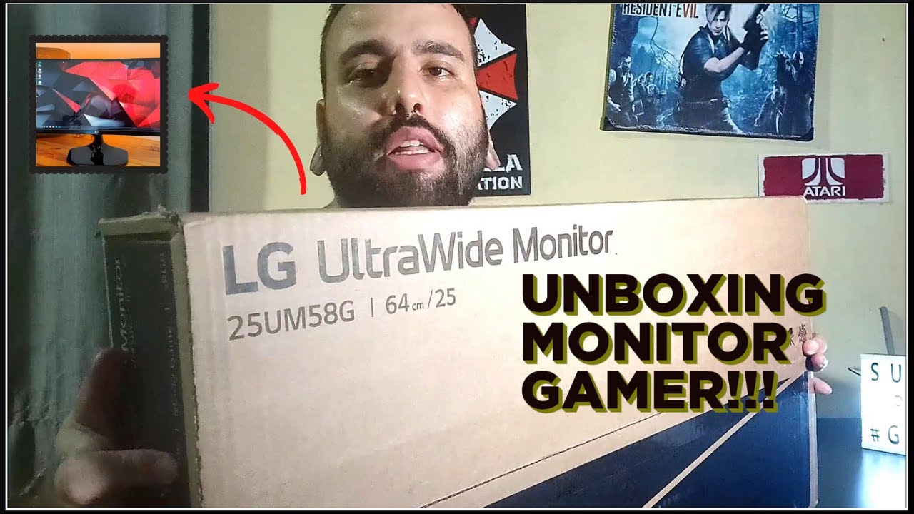 EM BUSCA DO PC DA NASA: MONITOR LG 25UM80G 25" ULTRAWIDE!!! 2/? - YouTube