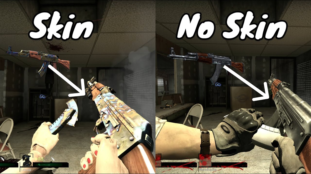 Left 4 Dead 2: Weapon Skin Showcase - Unique Skins for Each Map and ...
