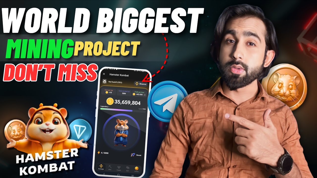 Hamster Kombat Biggest Mining Project - Telegram Crypto Mining Bot 2024 ...