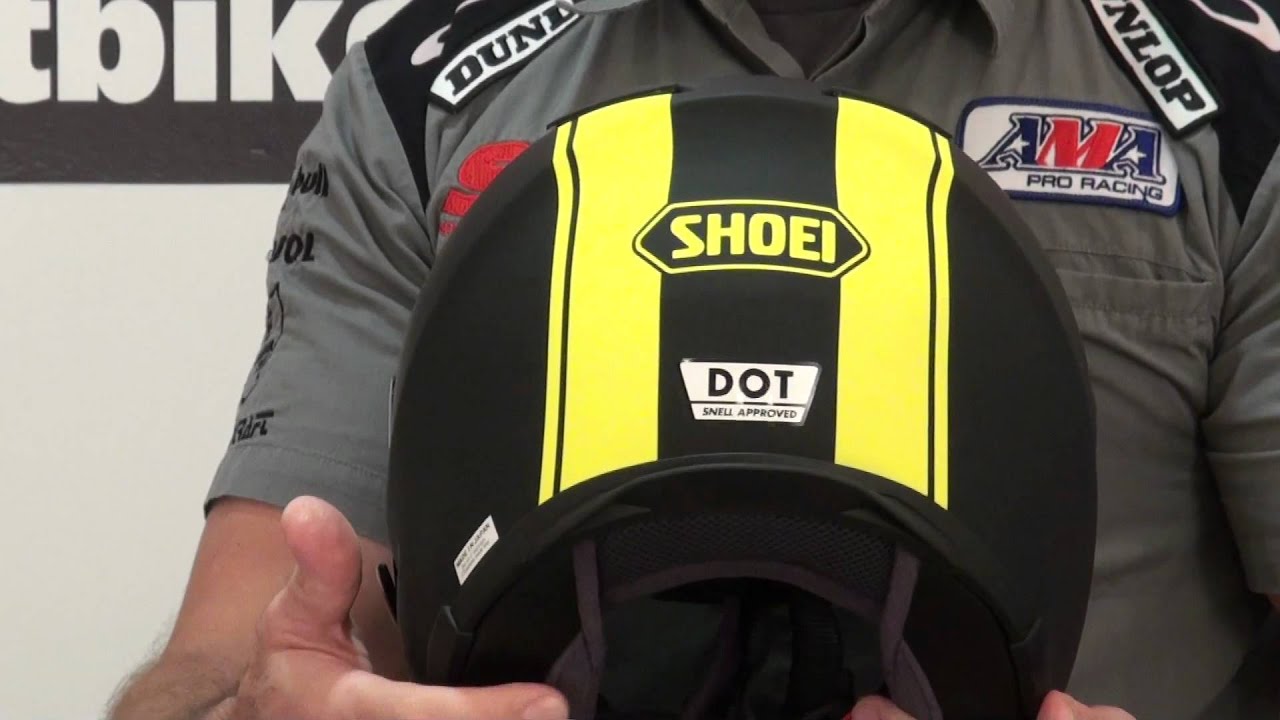 Shoei RF-1100 Glacier TC-3 Helmet Review from SportbikeTrackGear.com ...