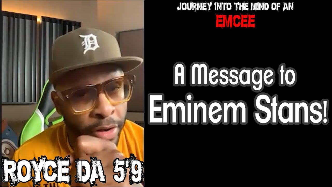 Royce Da 5'9's Message to Eminem Stans (Addresses Snoop Comments) - YouTube
