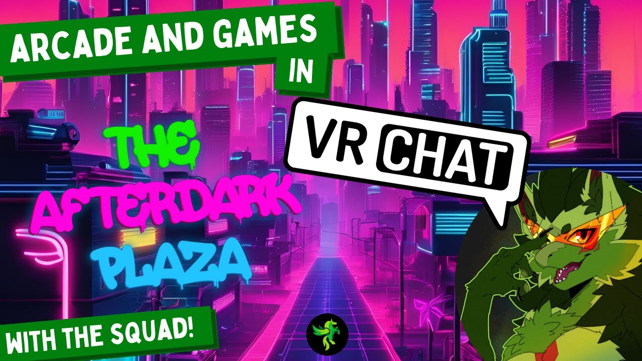 Going to a cyberpunk arcade to have a GREAT night with the Squad ...