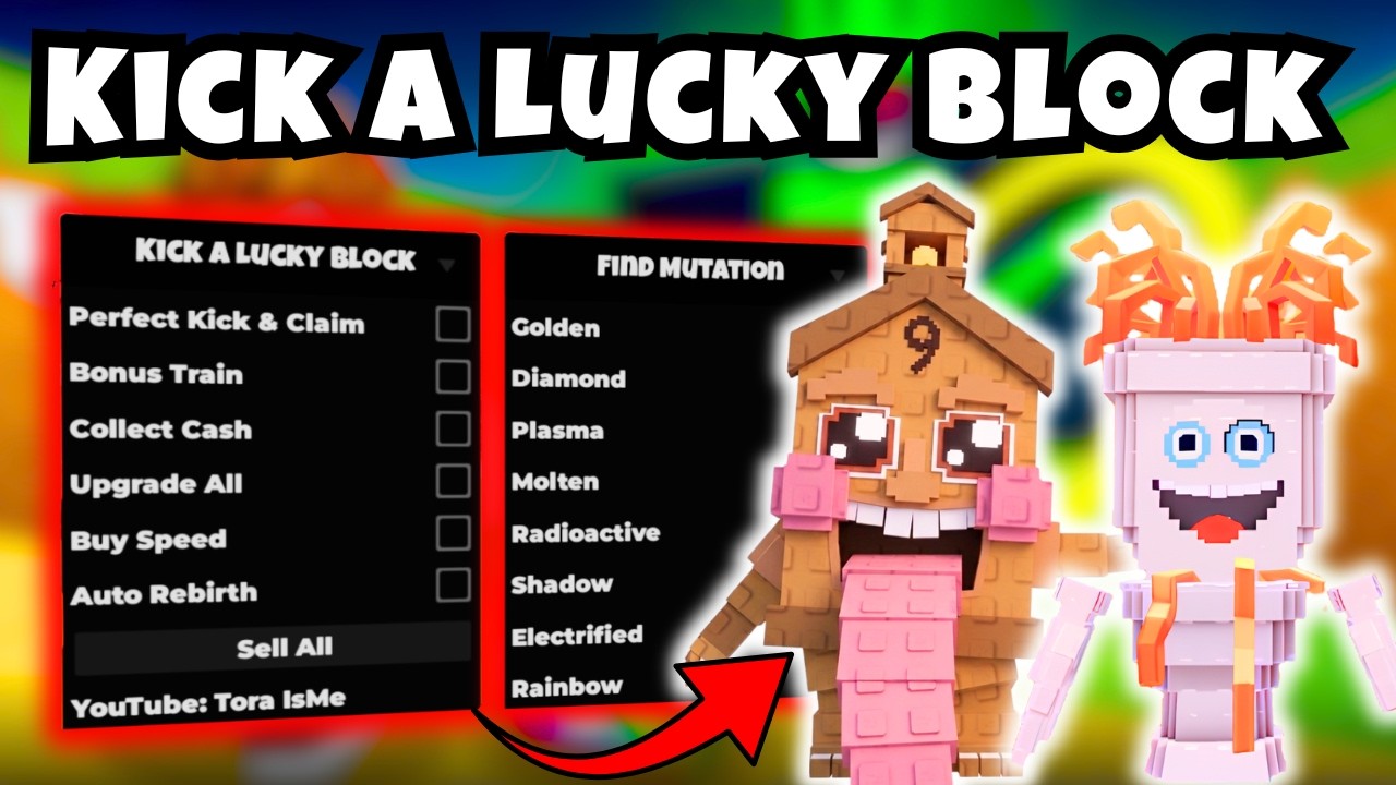 🍀2 SCRIPT PARA KICK A LUCKY BLOCK🍀|AUTOFARM KICK POWER🔥|AUTOFARM LUCKY ...